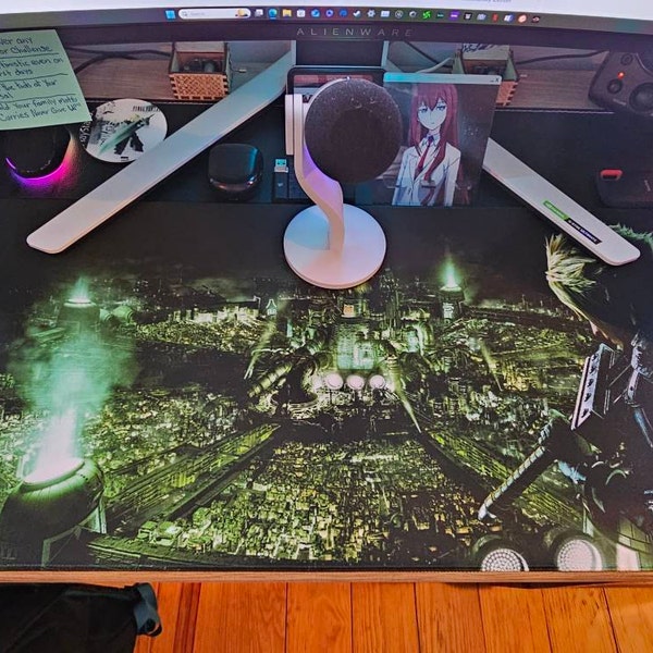 Cosmic Rapture Design 1, Desk Pad, Mouse Pad, Desk Mat, Surreal ...