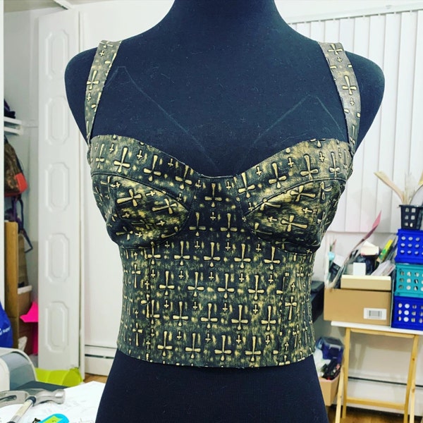 Patron Bustier + Patron Mini-jupe : 2 Patrons De Couture Numériques | 7 ...