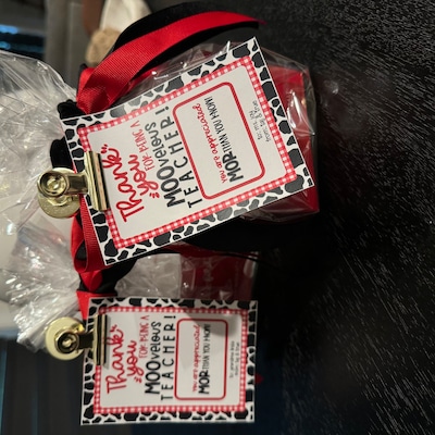 Chocolate Appreciation Printable Gift Tags, Thanks for All You Do ...