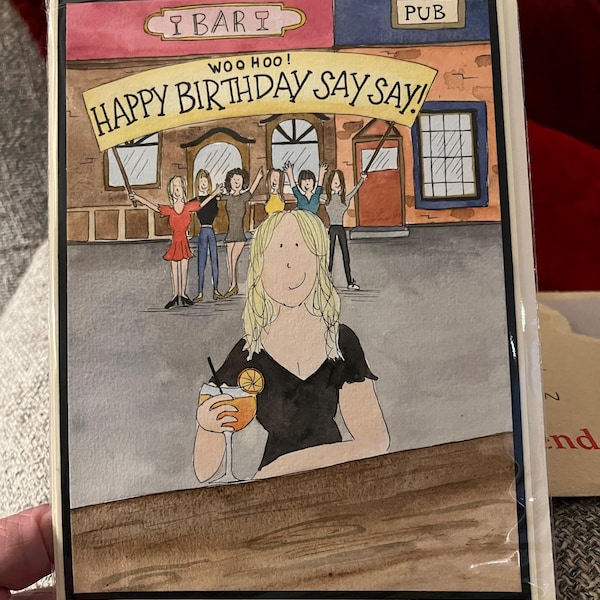 Personalised Birthday Card, Commission, Commission Card, Personalised ...