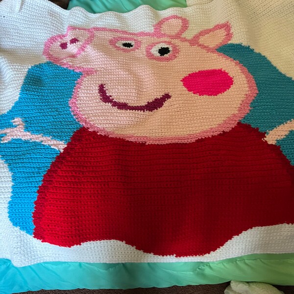 Tigger Crochet Graph and Written Pattern SC Graphghan - Etsy