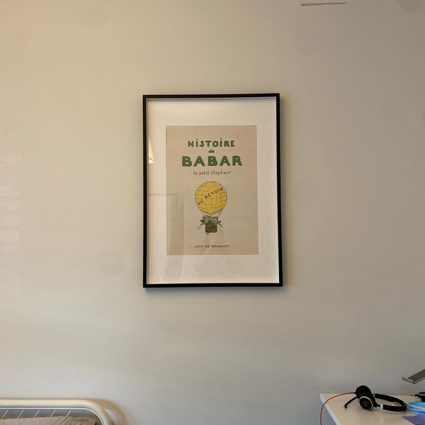 Babar Prend Son Bain • Digital Download of Vintage Babar the Elephant ...