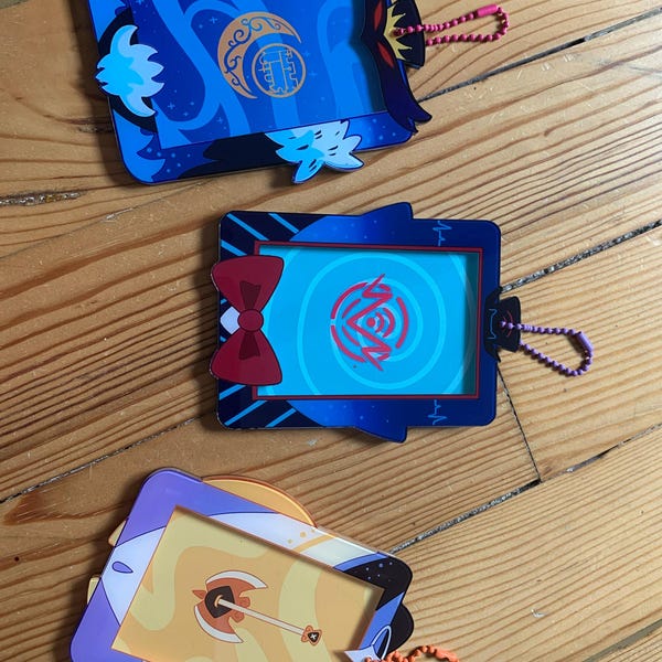 Helluva Boss Photocard Holders - Etsy