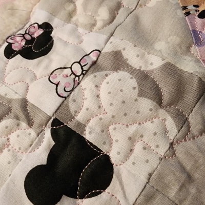 Woodland Animals Continuous Line, Edge to Edge Pantograph for Quilting ...