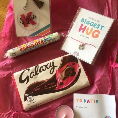 Personalised Best Friend Letterbox Gift Cheer up Get Well Soon Miss You ...