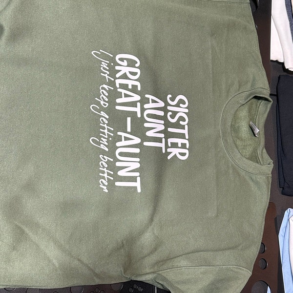 Sister Aunt Great Aunt Svg, Sister Svg, Aunt Svg, Pregnancy ...