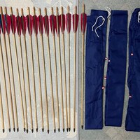 Quiver European Hip Quiver Leather Quiver Two Sided Camelot Small ...