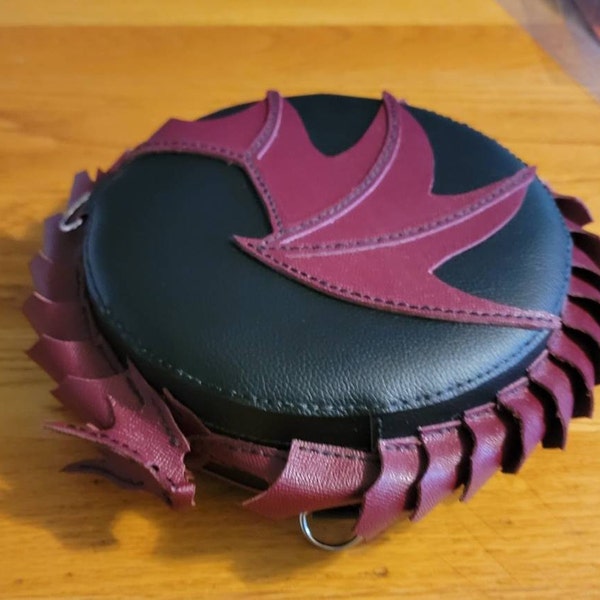 PDF & DXF Leather Serpent Dragon Bag PDF Pattern - Etsy