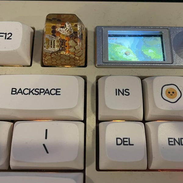 Keycaps Bee Artisan, Custom Artisan Keycaps, Keycaps Anime Cute, Keycap ...