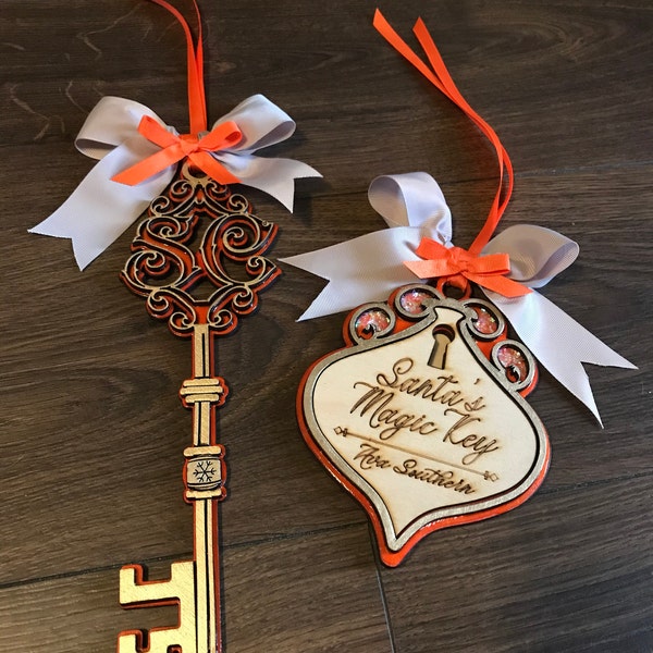 Santa's Magic Christmas Eve Key / Digital Laser Cut SVG File ...