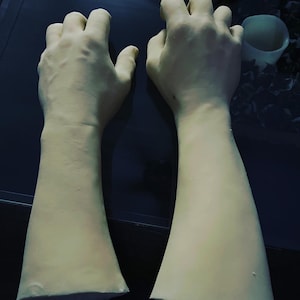 4 Pair latex Prop Hands Unpainted Unfilled - Etsy