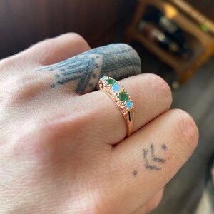 English 9K Yellow Gold Cute Dainty Mouse Ring Made in | Etsy