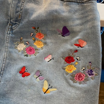 6 Sizes-mini Butterflymachine Embroidery Design Setinstant Download - Etsy