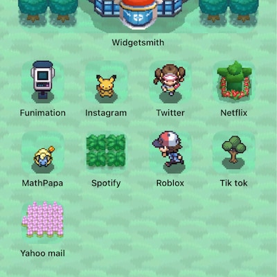 Ios 721 Icons Pokemon Black & White BW2 iPhone IOS14 App Icons Pack ...