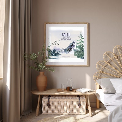 Round Frame Mockup. - Etsy