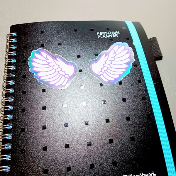 Angel Wings - Holographic Sticker Set - Etsy