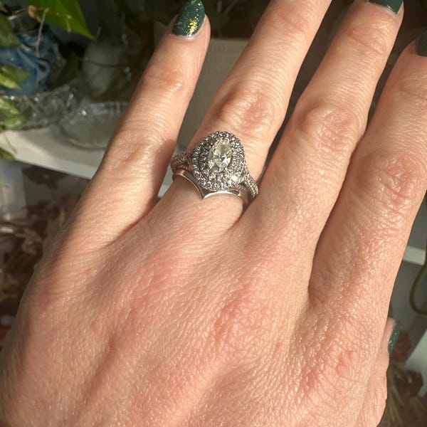 14K Solid Gold V Ring, Dainty Stackable Curved Band, Chevron Wedding ...