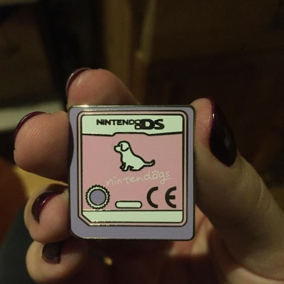 Nintendogs Game Cartridge Inspired Hard Enamel Lapel Pin Badge - Etsy