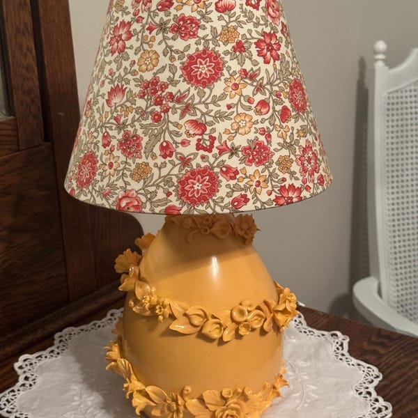 Firefighter Lamp Shade. Fire Department. Firetruck. Shades Are 9.5" X 5 ...