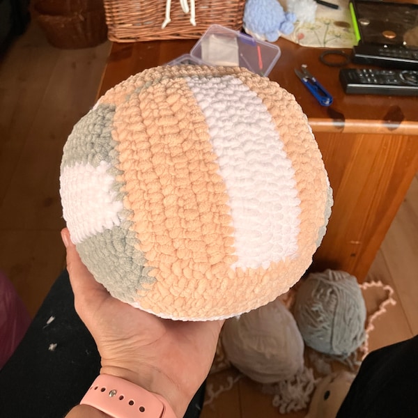 Crochet Volleyball Pattern: Amigurumi Sport Toy (PDF Pattern) - Etsy