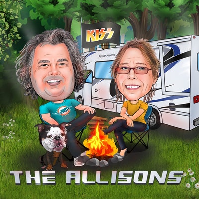 Custom Royal Pets Portrait, Group Fish Portrait, Gift for Fish Owner - Etsy