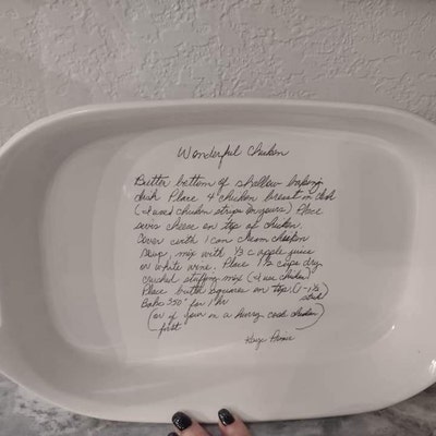 Handwritten Letter Box : Message on Top of Box Wedding Thank - Etsy