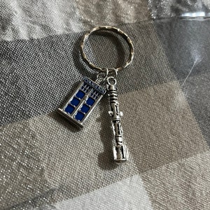 Dr. Who Tardis Lariat Necklace, Tardis and Infinity Necklace ...