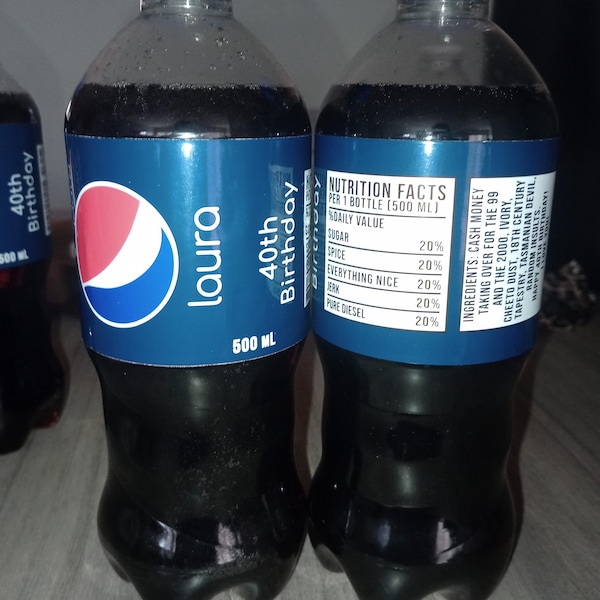 Digital Download - Fanta Label for Any Occasion! - Etsy