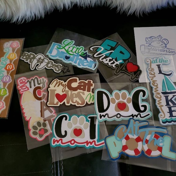 Hospital Medical Embellishment Scrapbook Title ER Visit. Doctor Kids ...