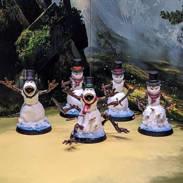 Snowmen 158-160 Arctic Nights, Medium Miniature, Epic Miniature ...