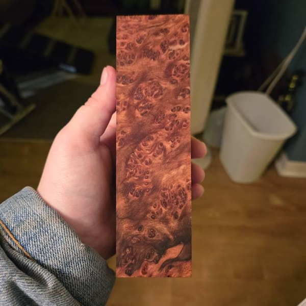 Stabilized Redwood Burl- Knife Scales - Etsy