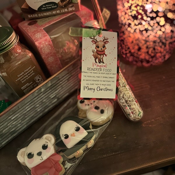 Magical Reindeer Food Tube, Christmas Traditions, Santa, Activities for ...