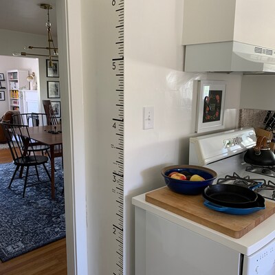 Growth Chart Ruler Decal Children's Vinyl Wall Decal - Etsy