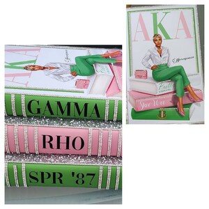 Black Queen Luxury Bling Glam Book Stack Stack of 3 Black/gold Boss ...