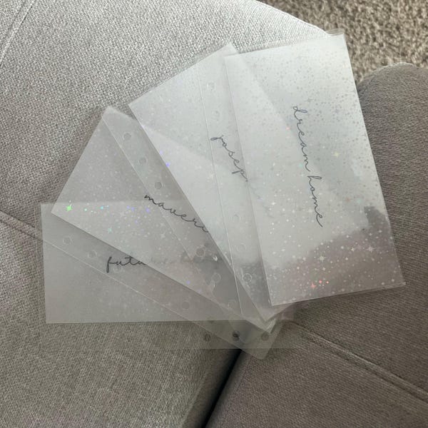 Starlight Vellum Custom Cash Envelopes | Starlight | Laminate | Cash ...