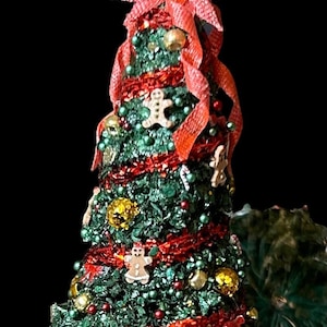 Metallic Tinsel String, Sparkly Christmas Gift Wrap String, Gold ...