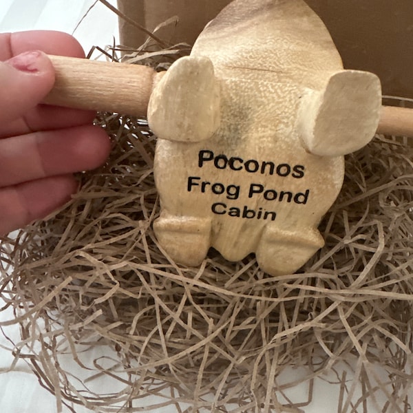 Wooden Musical Pig Percussion Instrument - Etsy
