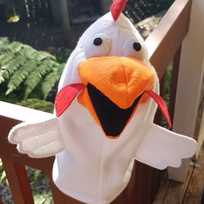 Chicken Puppet Sewing Pattern - Etsy