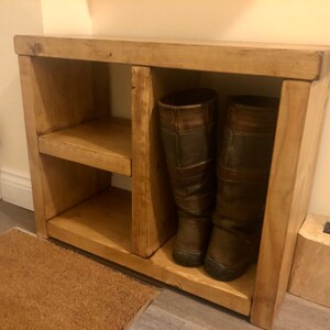 Large Shoe Bench Boot Bench Shoebench Shoerack Boot Rack Hallway ...