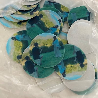 30 Personalised Edible Rice Paper Cupcake Toppers / Birthdays Pre Cut ...