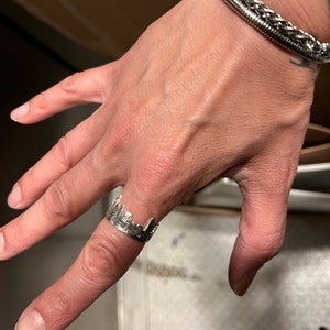 Custom City Ring Cityscape Ring Travel Ring Skyline Ring Statement Ring ...