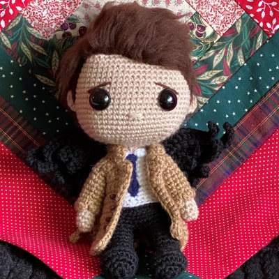 PATTERN: Supernatural Castiel Plush Crochet PDF - Etsy