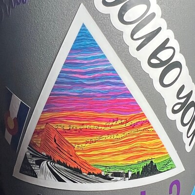 Red Rocks Amphitheatre, Red Rocks, Music Venus, Colorado: Sticker - Etsy