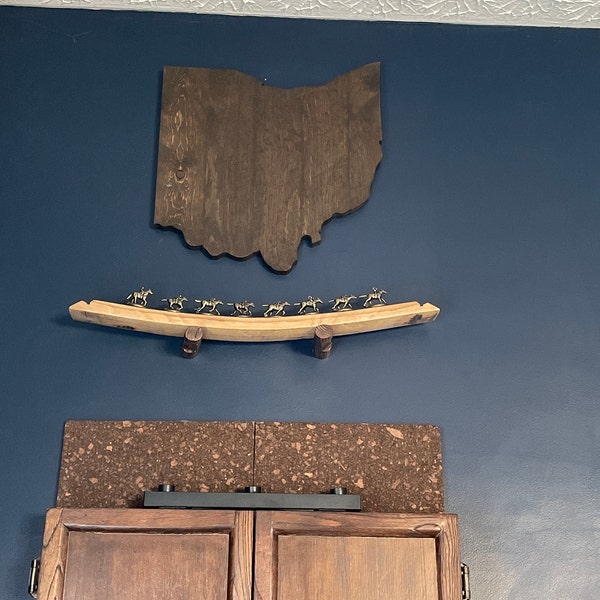 Ohio Rustic Wood State, Wooden Ohio State, Rustic Ohio, Ohio Sign, Ohio ...