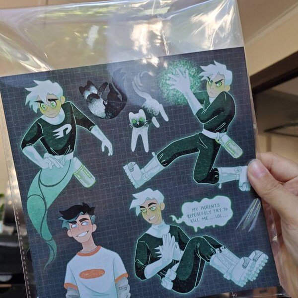 Danny Phantom Print - Etsy