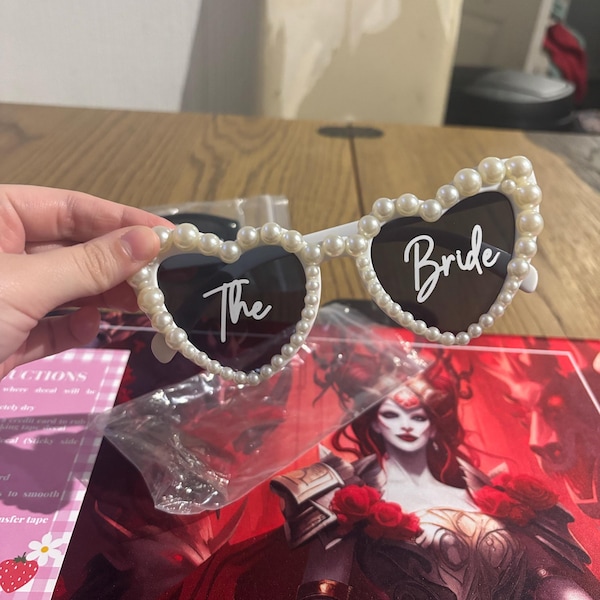 DIY STICKERS for Wedding SUNGLASSES| |wedding Personalised Sunglasses ...