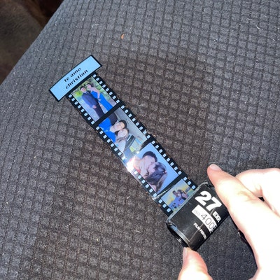Memory Film Keychain 1-10 Photos Personalized Camera Roll - Etsy