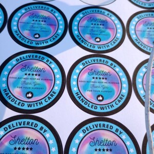 Custom Delivery Stickers for Gig Workers of Doordash Uber | Etsy