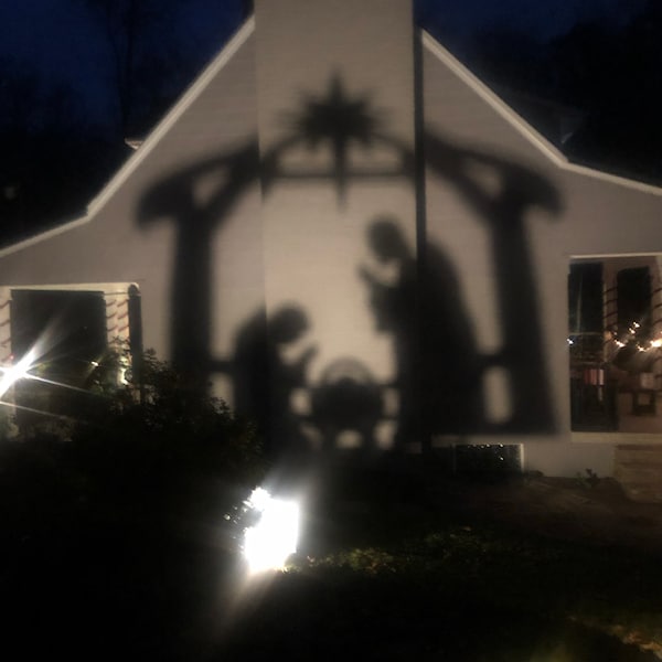 Nativity Scene Shadow Caster - Etsy