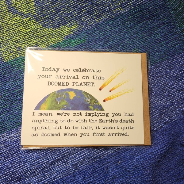 Celebrate Your Aging Body and Deteriorating Mind // Humorous Card ...